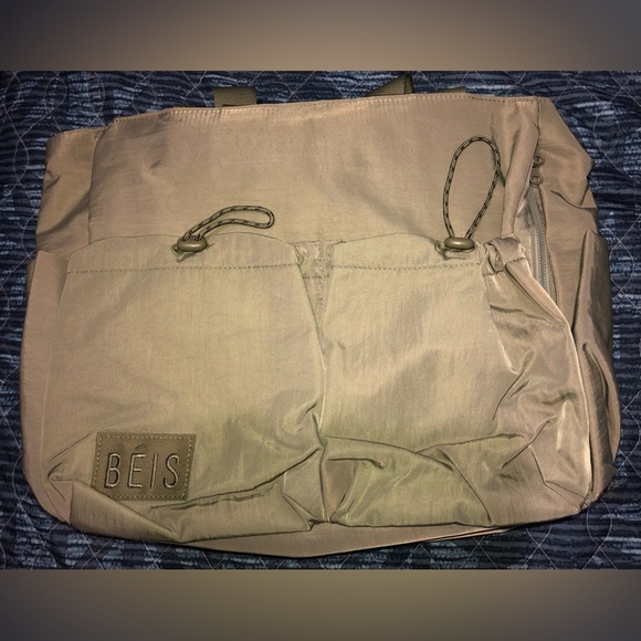 BEIS | Bags | Beis The Sport Carryall In Olive | Poshmark